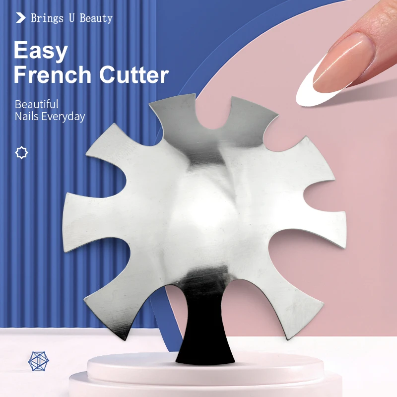 Professional-1-8-Sizes-W-Concave-Heart-Shaped-French-Manicure-Cutter ...