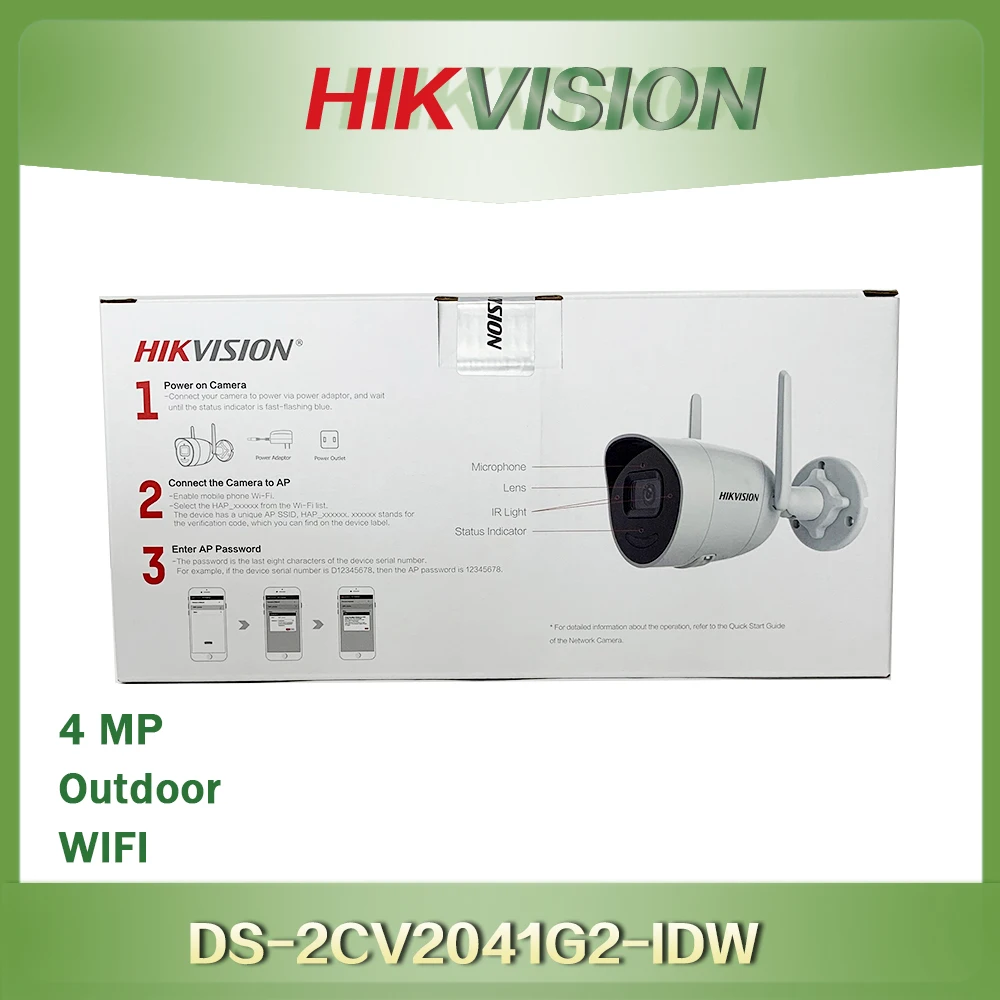 Hikvision-IP-Camera-4MP-DS-2CV2041G2-IDW-Outdoor-WIFI-Audio-Fixed ...