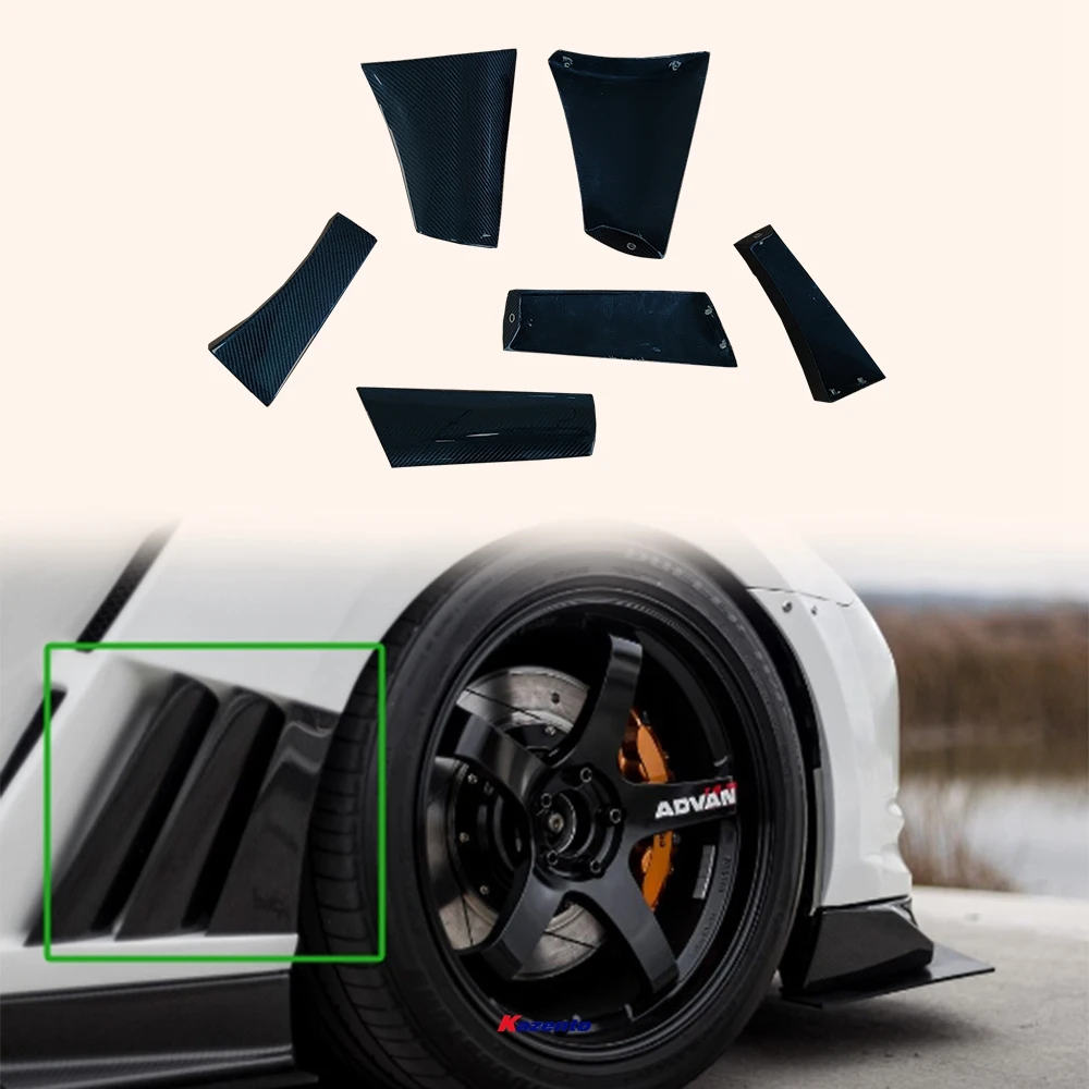 For-NISSAN-GTR-R35-2009-2016-VA-Style-Carbon-Fiber-Front-Fender-Vents ...