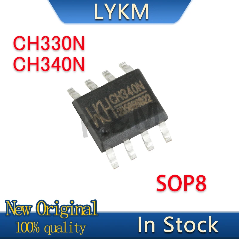 5-10/PCS New Original CH340N SOP8 USB to serial chip In Stock ...