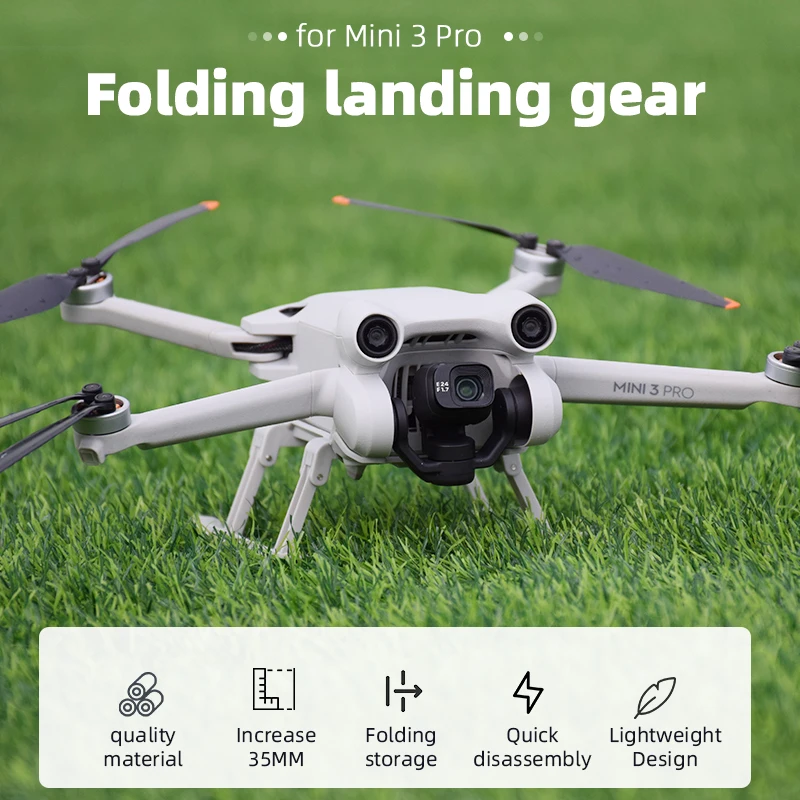 Mini 3 Pro Effectively Heighten By 25mm /35 mm Landing Gear for DJI ...