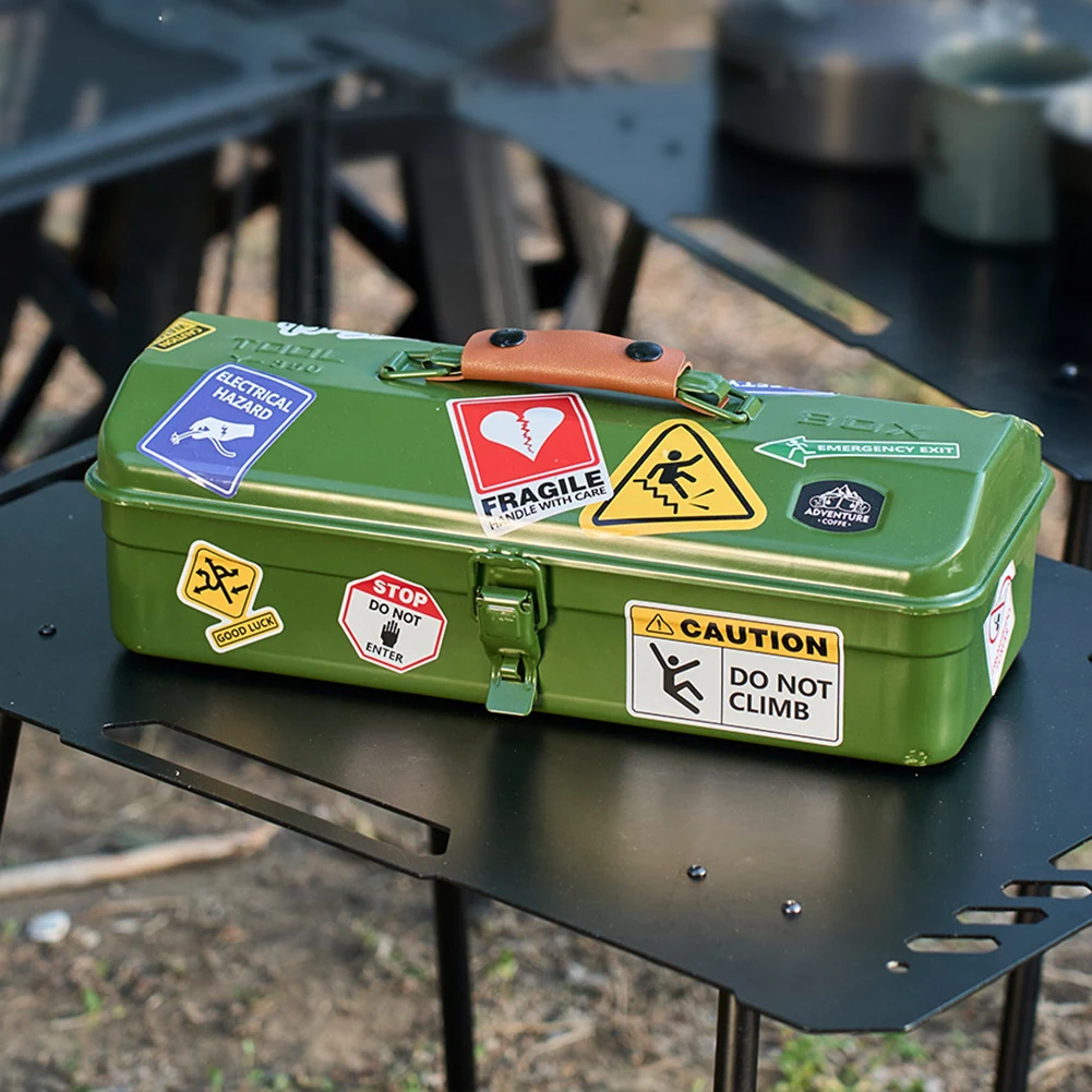 Camping-Tool-Storage-Box-Handle-Wrap-PU-Leather-Suitcase-Grip ...
