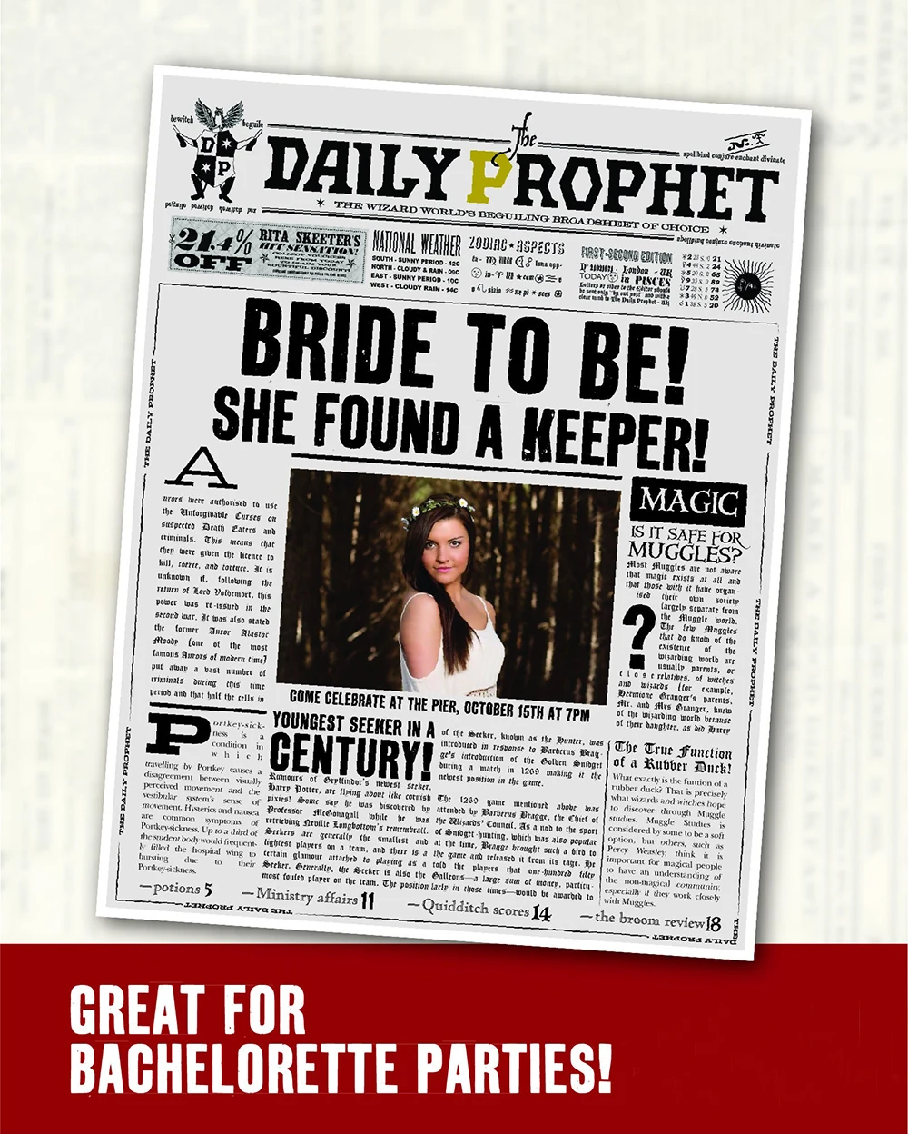 Daily Prophet Printable
