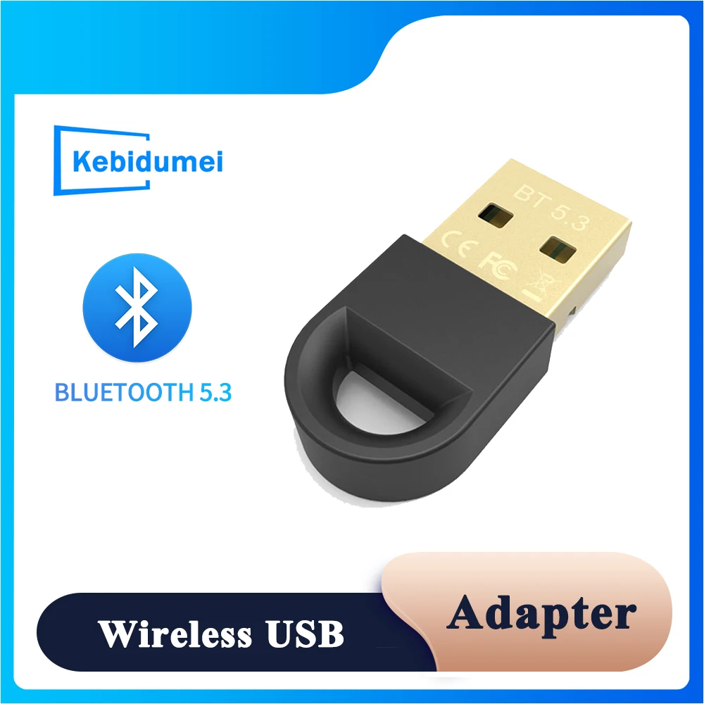 무선 Usb 블루투스 53 어댑터 블루투스 동글 음악 사운드 수신기 어댑터 블루투스 자동차 어댑터 노트북용 송신기