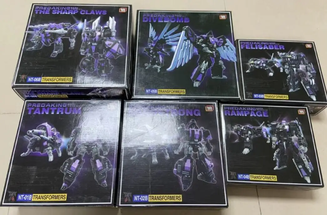 Mastermind Criações MMC G1 Predaking Escuro Collectible Action Figure ...