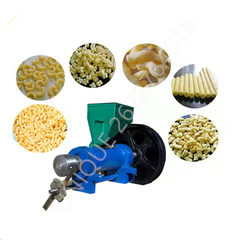 40kg-H-Commercial-6-Mold-Corn-Snack-Food-Extruder-Rice-Corn-Puffer ...