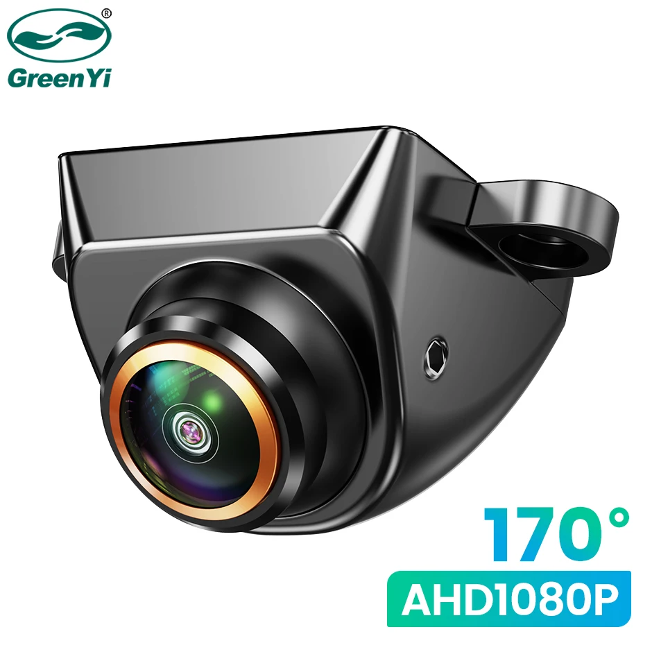 GreenYi ahd 1080p câmera de visão traseira do carro 170 ° fisheye lente ...
