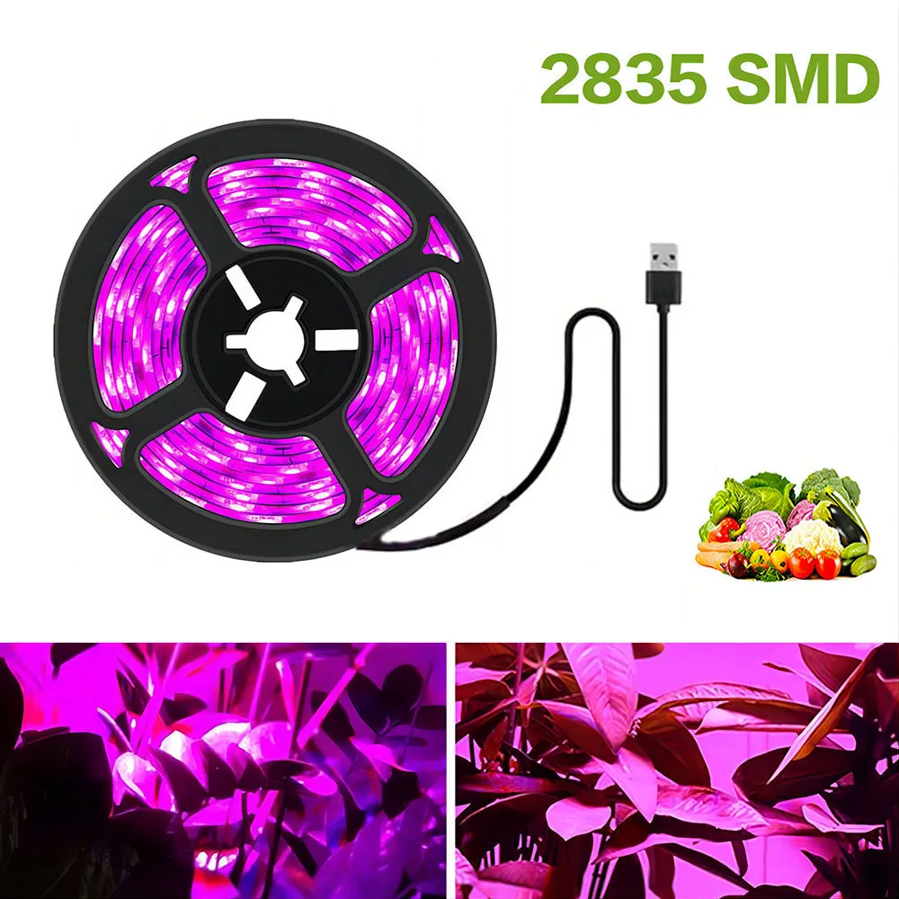 Plant-Light-Grow-LED-Strip-5V-USB-LED-1m-2m-3m-Full-Spectrum-Phyto-Lamp ...