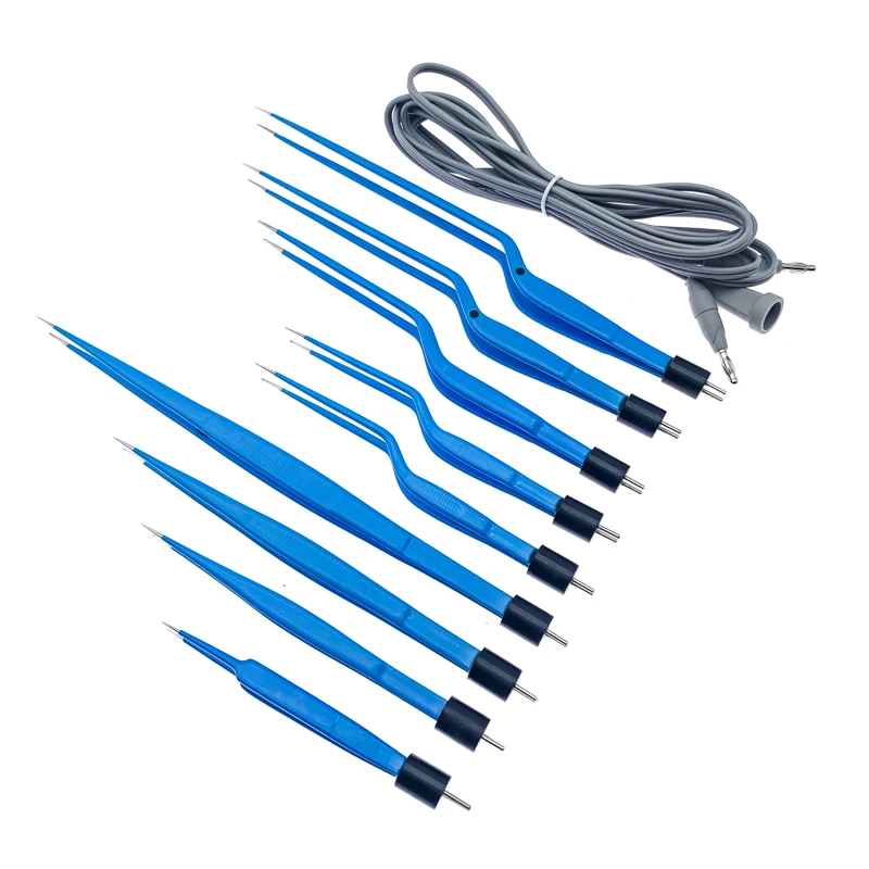 US-Electro-Insulated-Bipolar-Forceps-Electro-Surgical-Reusable-Surgical ...