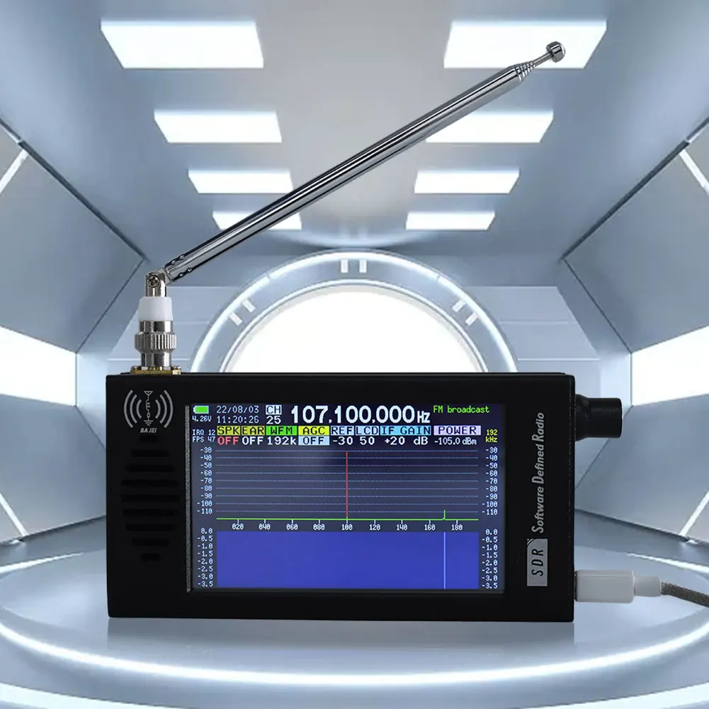 DSP-Digital-Demodulation-Radio-4-3-Inch-Touch-Screen-Portable-Shortwave-Radio-100KHz-149MHz-All ...