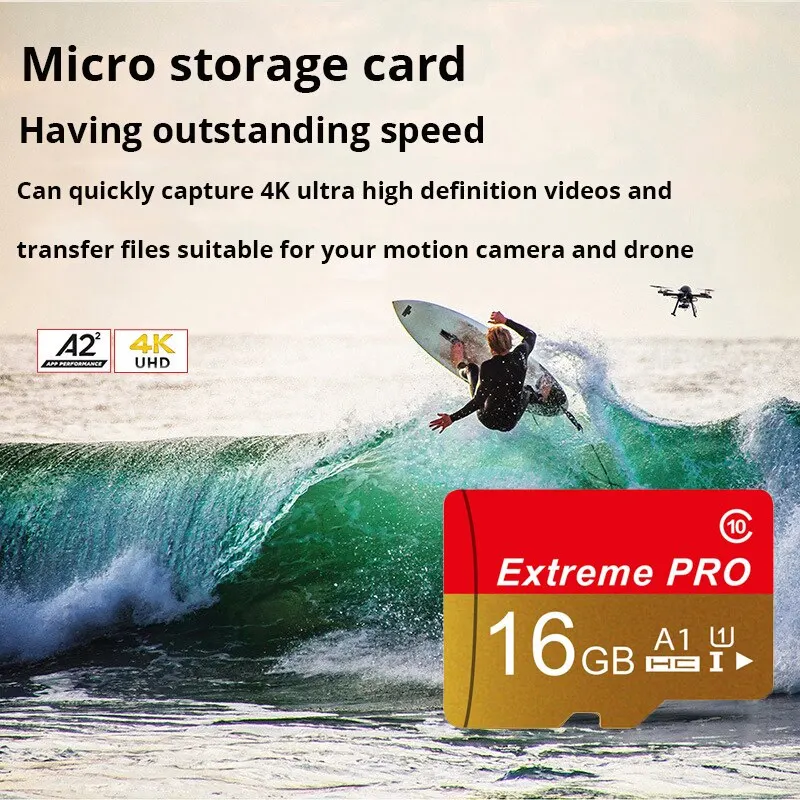 Micro-SD-Card-Mini-Class10-Memory-Card-16-32-64GB-Extreme-PRO-Mobile ...