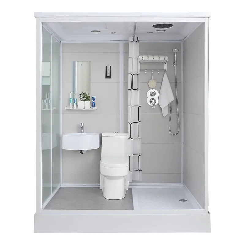 Luxury-hotel-modular-complete-bathroom-prefab-and-shower-room-with ...