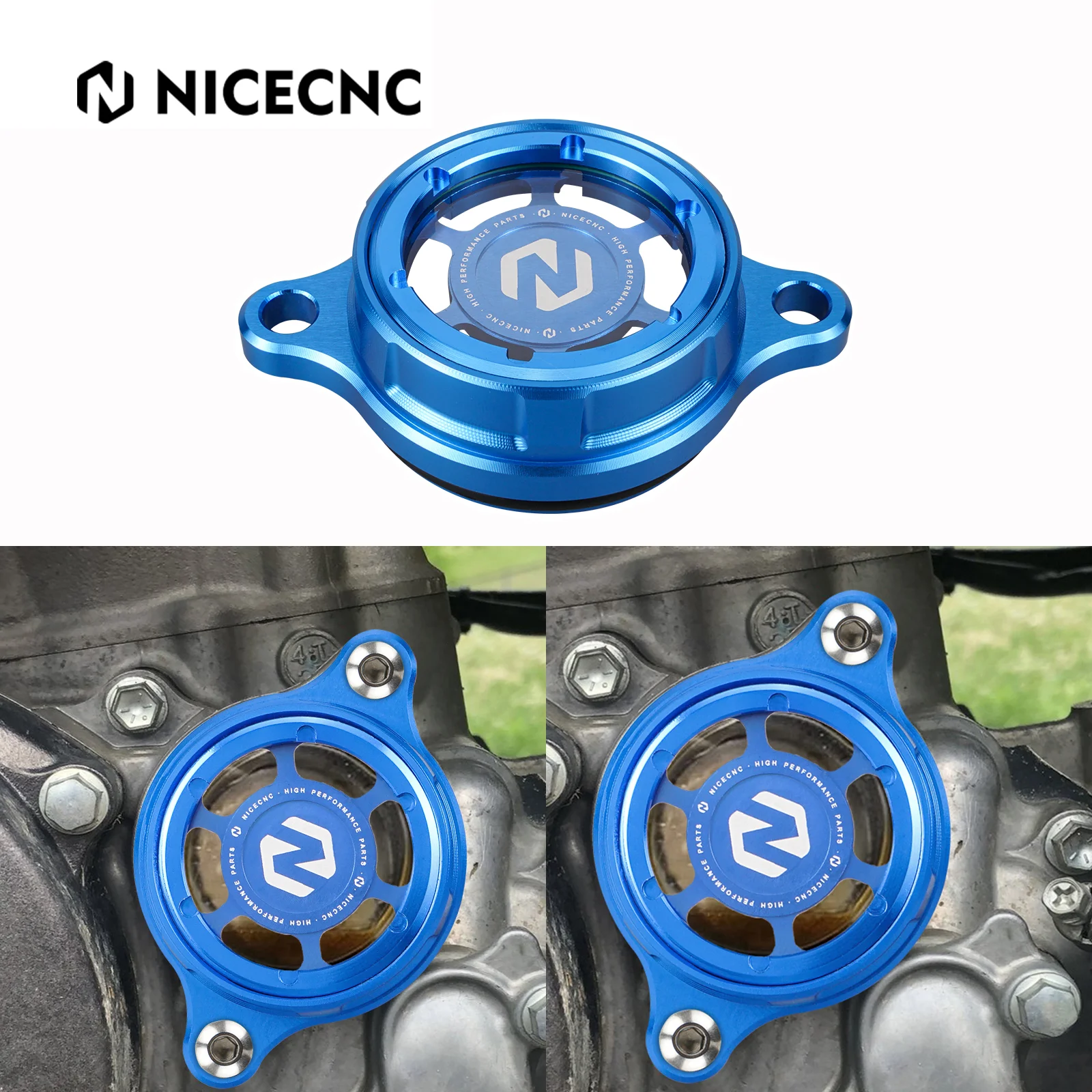 NiceCNC-Oil-Filter-Cover-Cap-Plug-Guard-For-YAMAHA-YZ-250F-450F-250FX ...