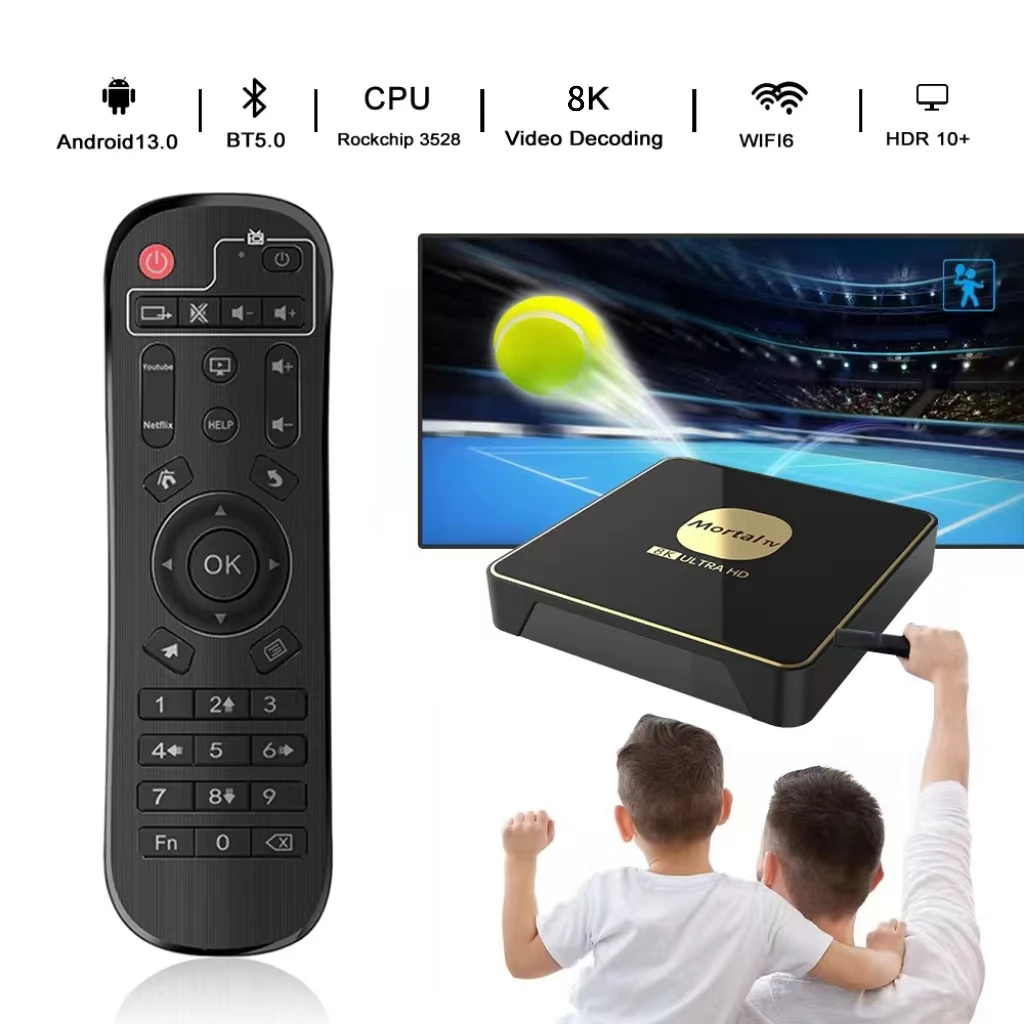 Android13-TV-Box-T3-8K-HDR10-Dispositivo-de-TV-inteligente-Wifi6 ...