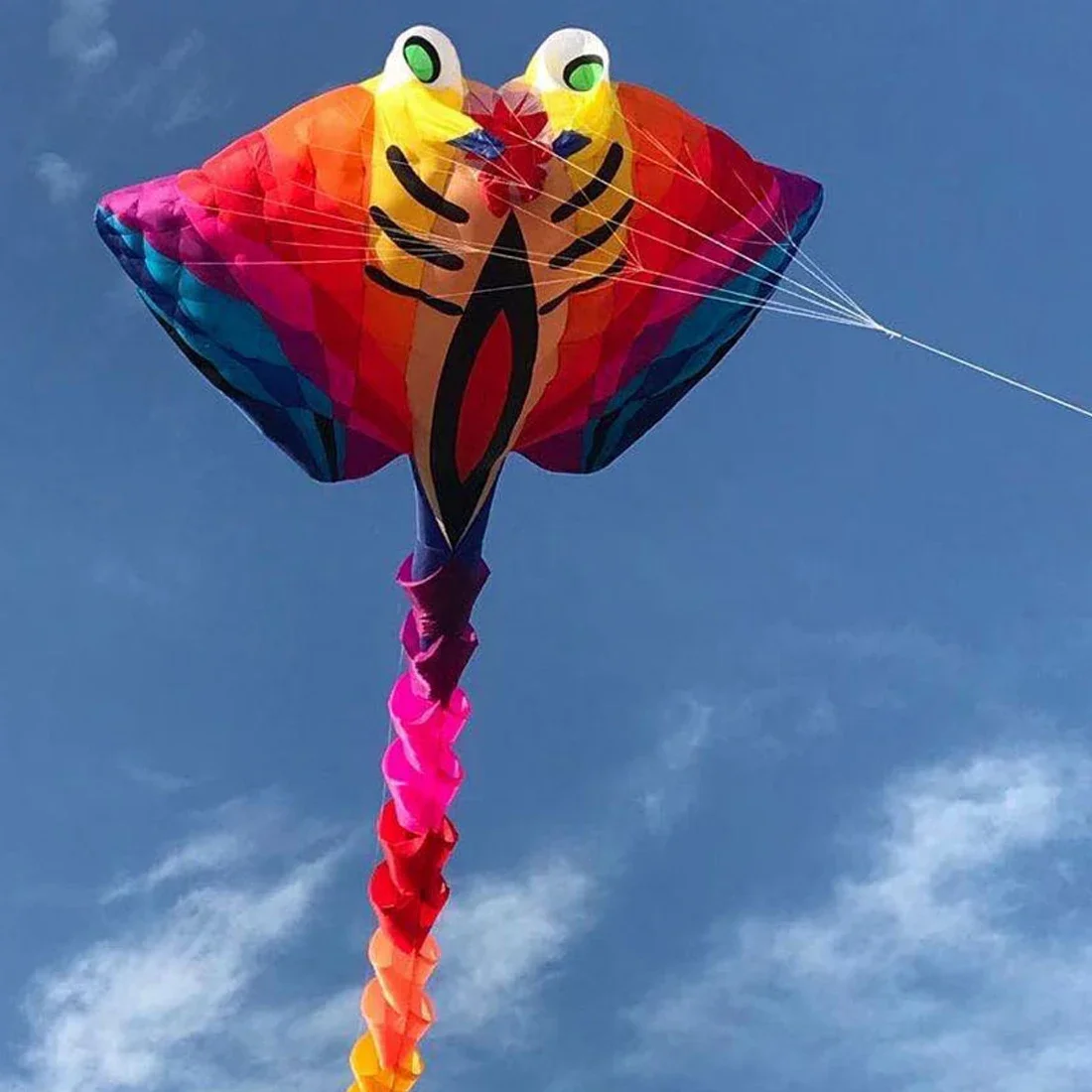 15M-30D-Ray-Devil-Fish-Soft-Kite-Nylon-Linha-De-Pipas-Chilenas ...