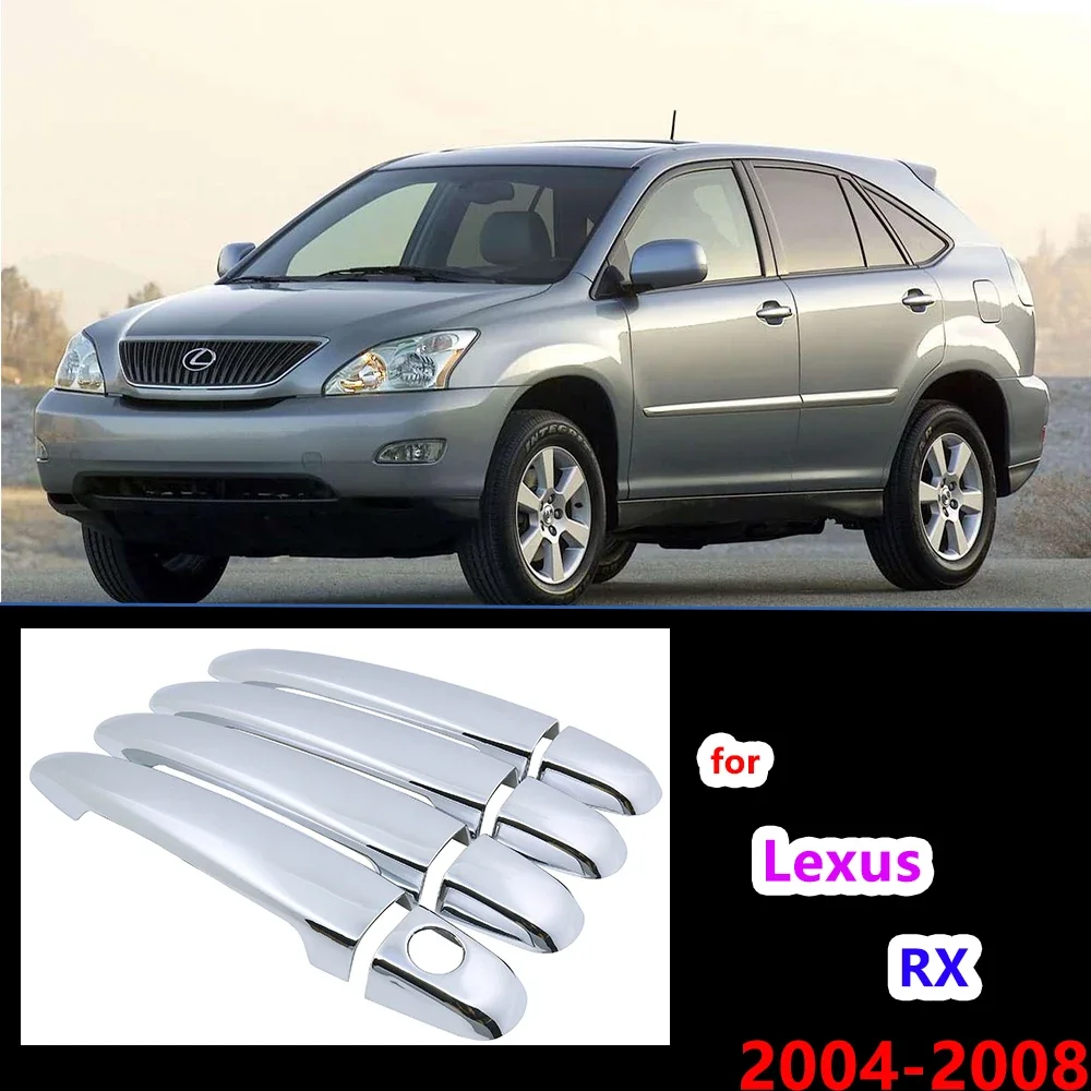 Chrome-Handles-Cover-Trim-Set-for-Lexus-RX-XU30-30-2004-2008-RX300 ...