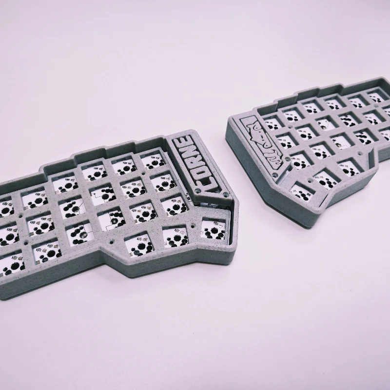 Corne-Wireless-2-4G-Single-mode-Split-Keyboard-Kit-RGB-Hot-Swap-Vial ...