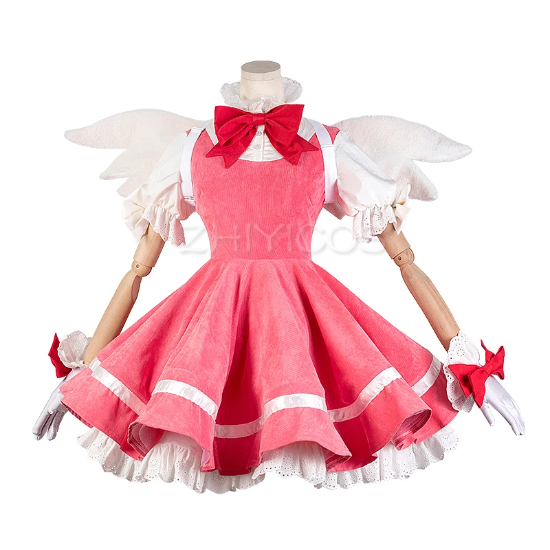 Disfraz-de-Anime-Sakura-Cardcaptor-para-mujer-Kinomoto-Sakura-vestido ...