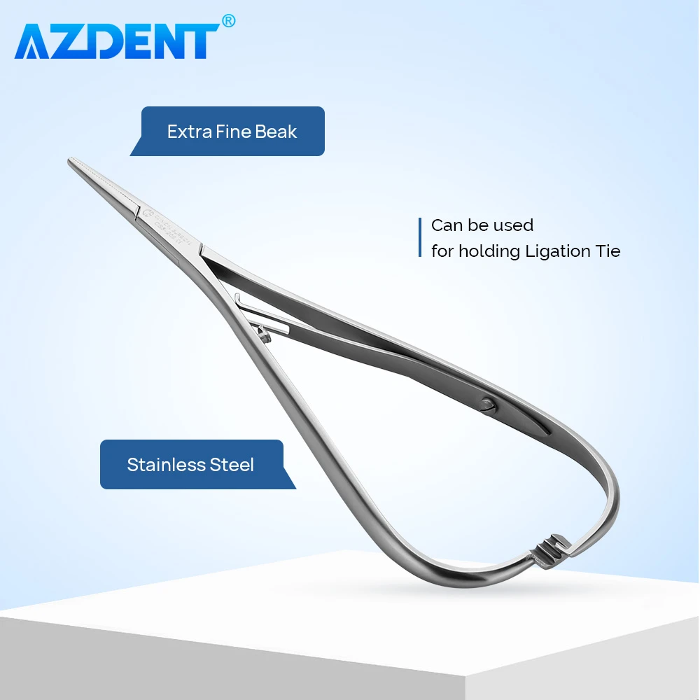 Dental-Orthodontic-Plier-Ligature-Tie-Holder-AZDENT-Elastic-Placement ...