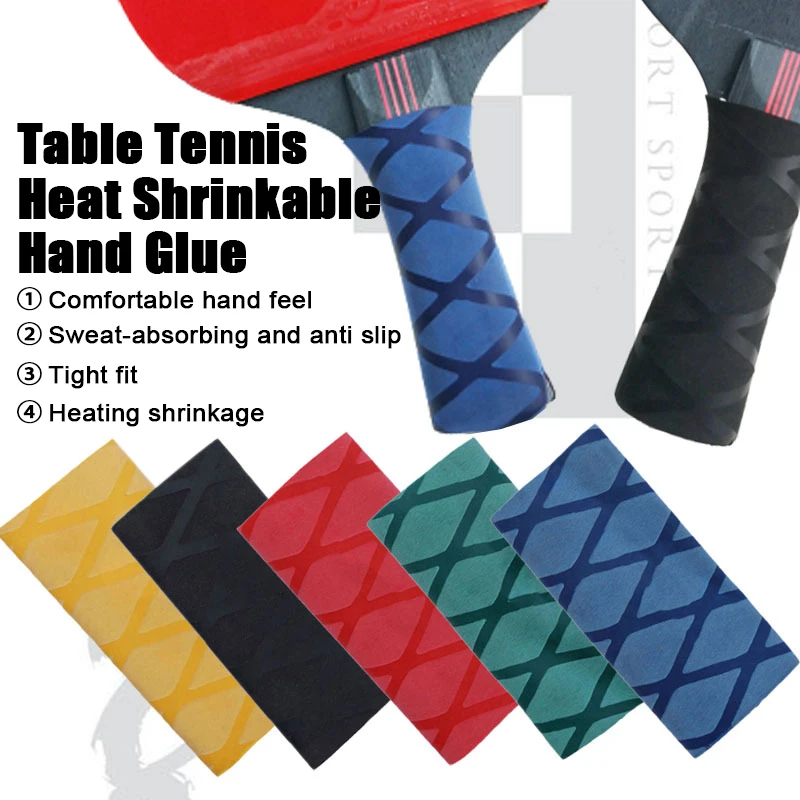 Table-Tennis-Racket-Hand-Tape-Wrapped-With-Anti-Slip-Heat-Shrink-Handle ...