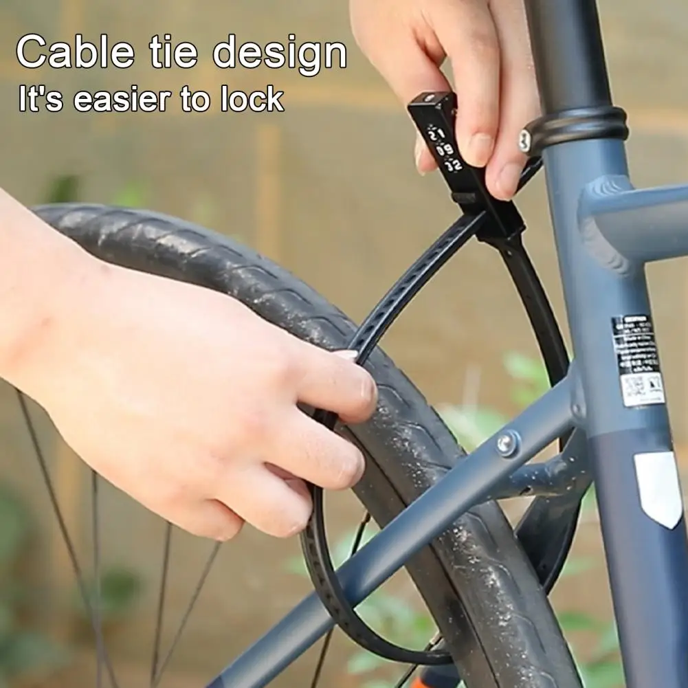 Zip-Tie-Bicycle-Lock-Heavy-Duty-3-digit-Alloy-Steel-Bike-Password-Lock ...