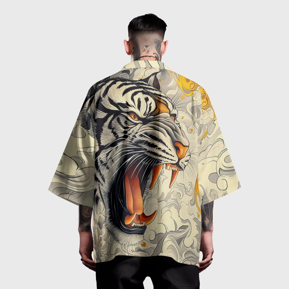 Summer-Samurai-Kimono-Men-Stylish-Retro-Haori-Streetwear-Kimono-Cosplay ...
