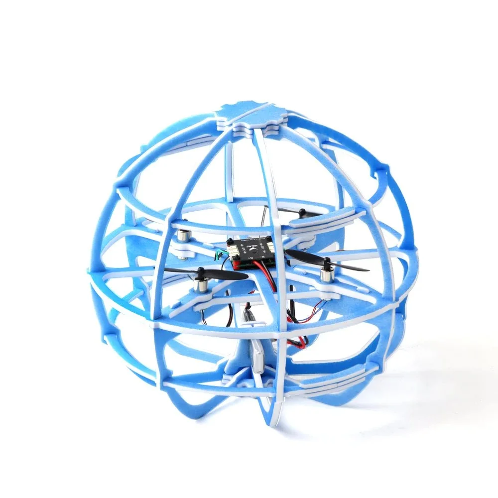 Drone in a ball store