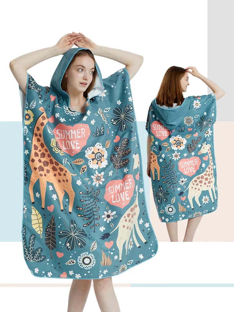 Surf-Poncho-Towel-Poncho-Quick-Dry-Towel-Hoodie-Microfiber-Beach-Robe ...