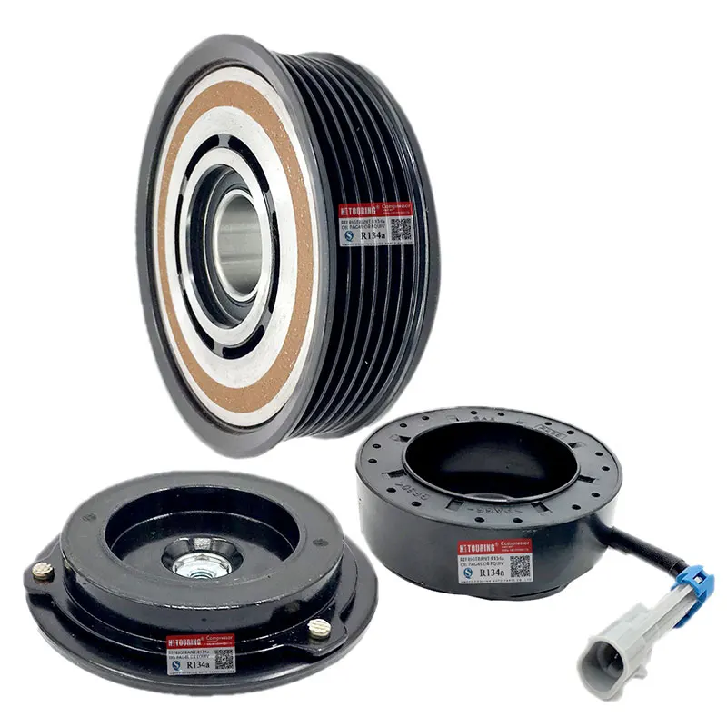 CSP17 AC Compressor Magnetic Clutch assembly 6pk pulley for Opel ...