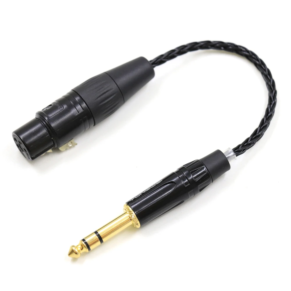 HIFI-6-35mm-1-4-Male-to-4-Pin-XLR-Female-Balanced-Connector-TRS-Audio ...