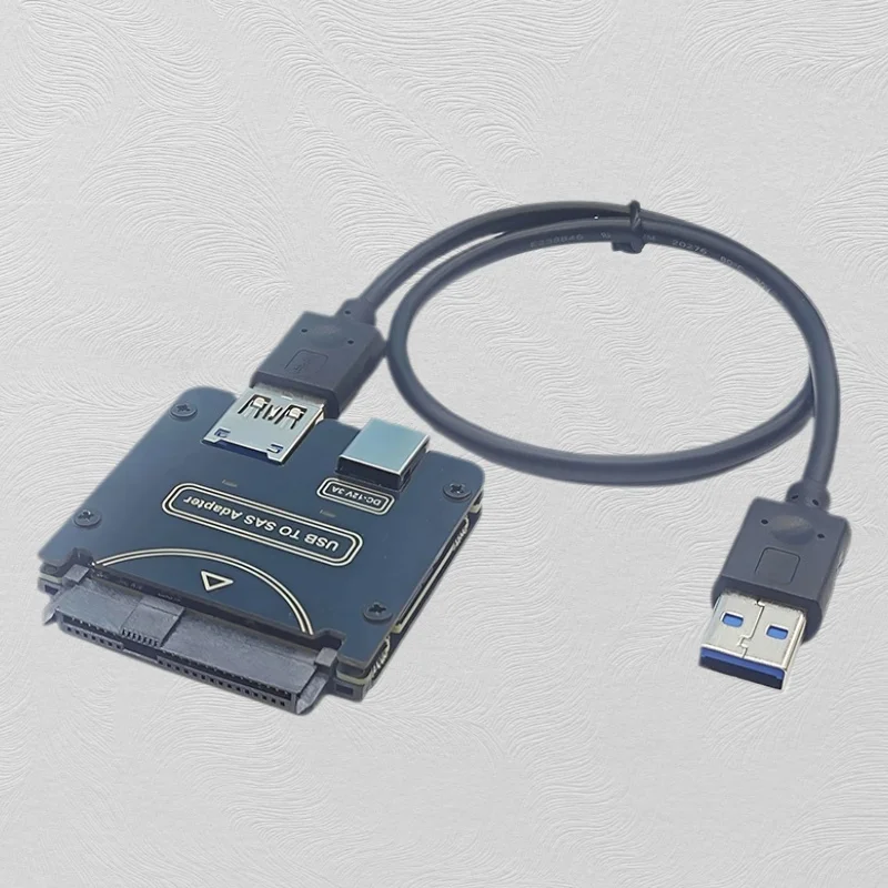 USB3.0 to SAS SSD Expansion Card USB to SAS 29Pin SFF-8482 Adapter ...