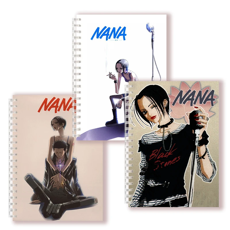 Spiral-Notebook-Japanese-Classic-Anime-NANA-Note-Book-Retro-Art-Poster ...