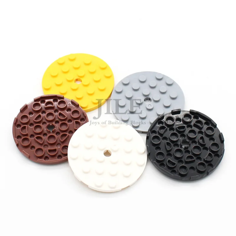 10pcs-Moc-Plate-Round-6x6-with-Hole-11213-DIY-Creative-Enlighten ...