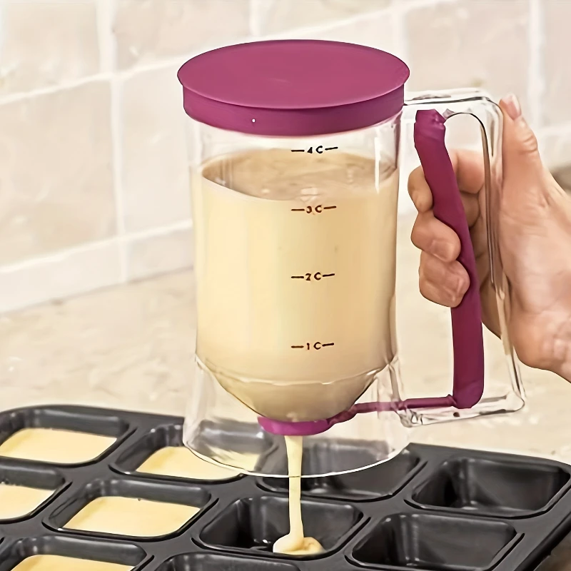 Batter-Separator-Funnel-Measuring-Cup-with-Scale-with-Handle-for ...