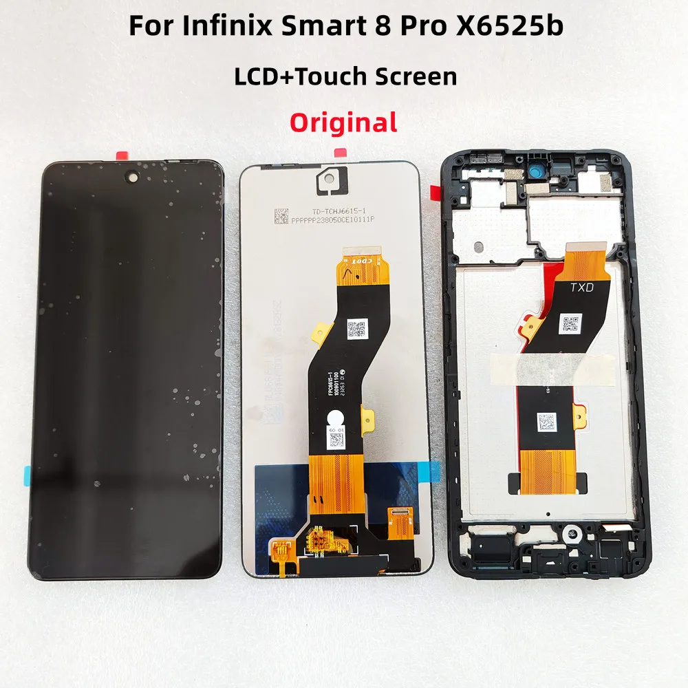 For-Infinix-Smart-8-Pro-X6525b-LCD-Screen-Display-And-Touch-Screen ...