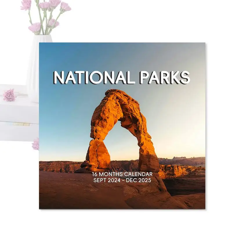 National-Parks-Calendar-2024-2025-Creative-Monthly-Wall-Calendars-With ...