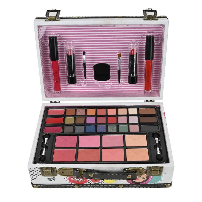 44pcs-Portable-Makeup-Kit-For-Women-Full-Kit-All-in-One-Cosmetics-Case ...