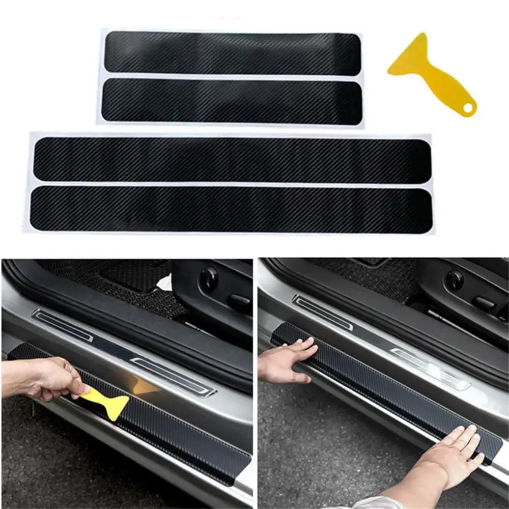 Universal-Car-Door-Anti-scratch-Strip-Carbon-Fiber-Door-Scratch-Strip ...