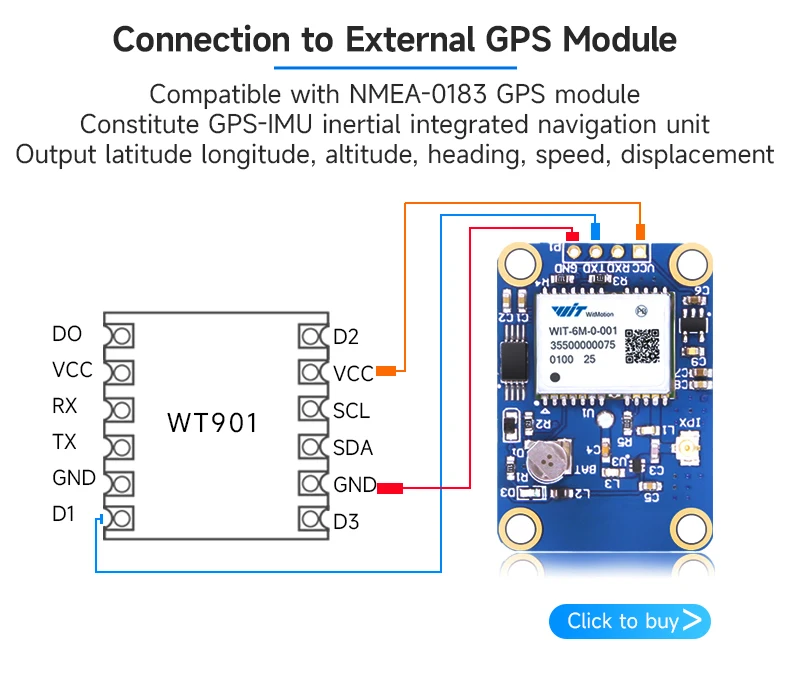 [WT901] High-Accuracy Acc+Gyro+Angle +Mag module, Triaxial AHRS IMU II – WitMotion ShenZhen CO.,LTD