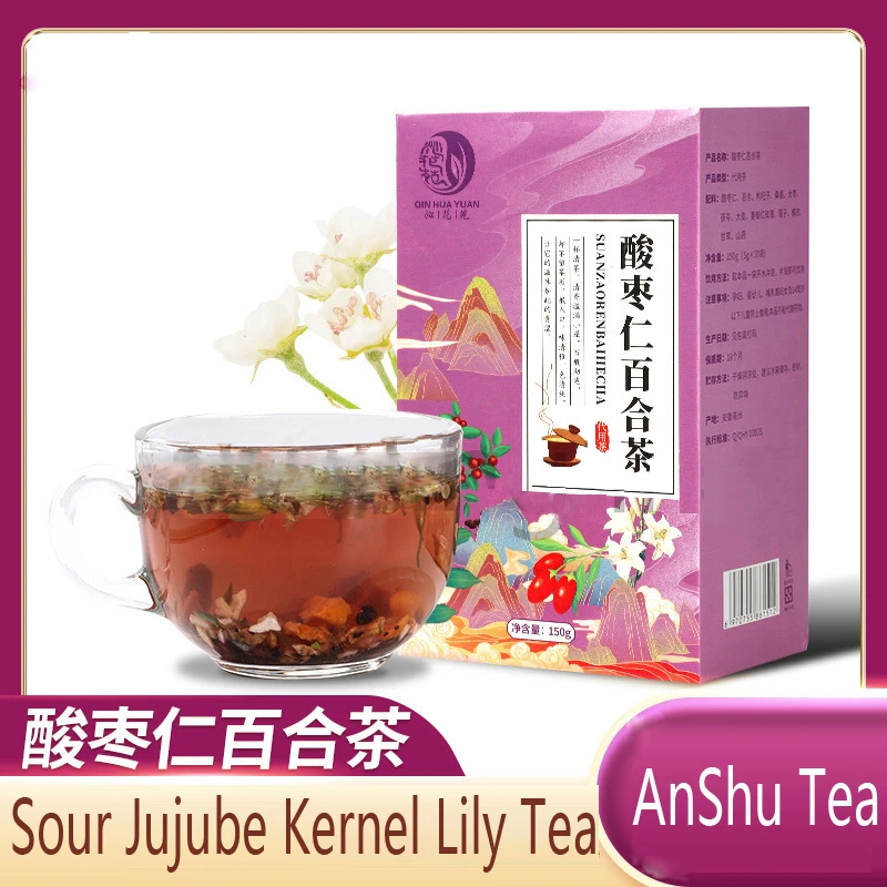 Sour Jujube Kernel Lily Poria Cocos Lotus Seed Anshu Tea 150g30 Bag ...