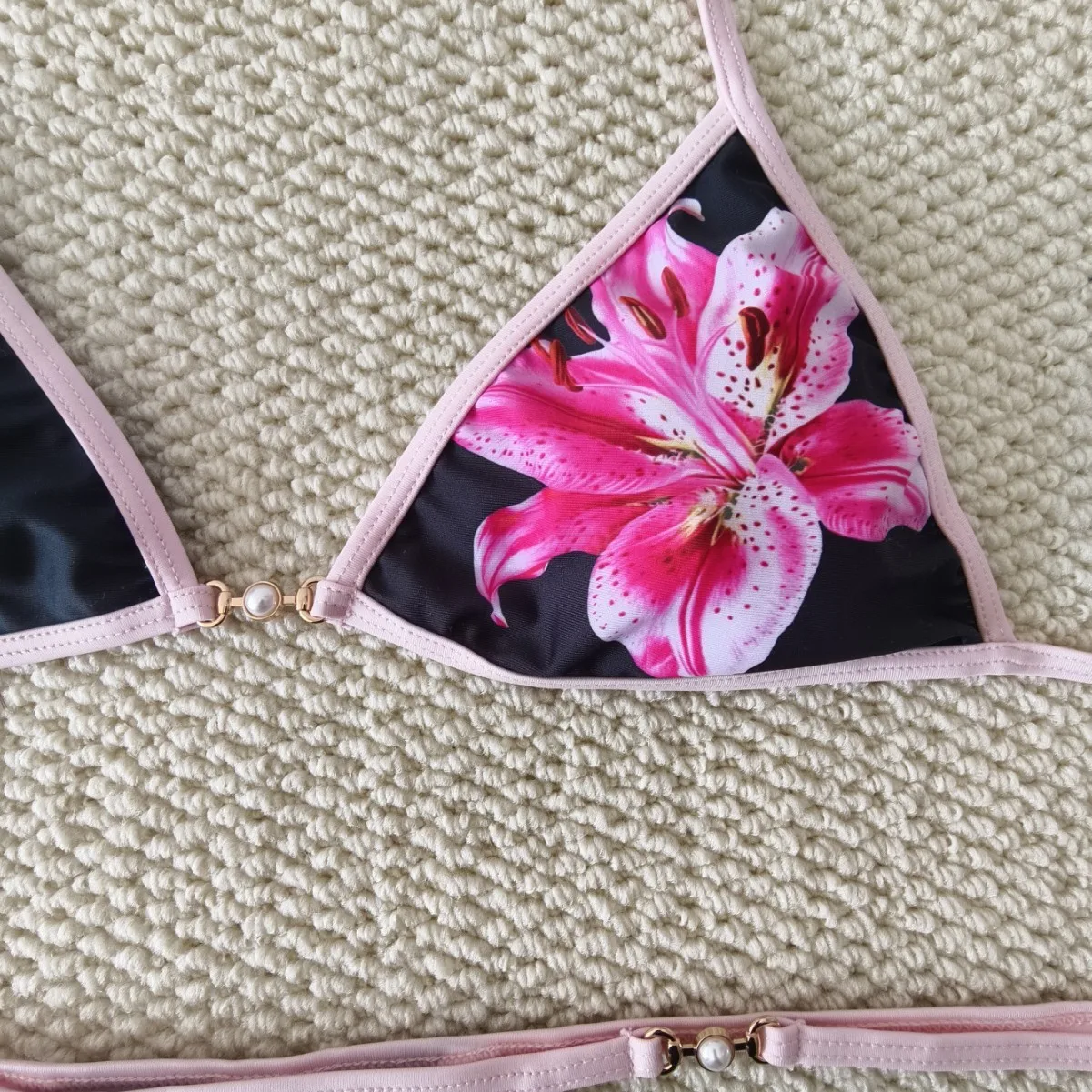 Micro Bikinis 2026 Sexy Swimsuit Stripe Swimwear Women Thong Bikini Set ...