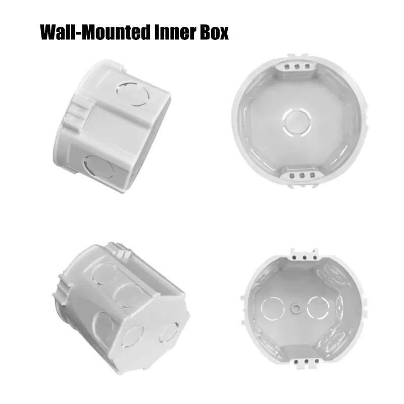 Wall-Mounting-White-Box-Internal-Cassette-For-EU-Standard-Switch-And ...