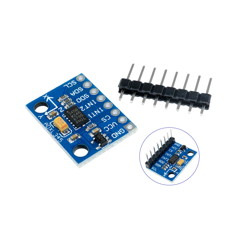 Gy 291 Adxl345 3 Axis Analog Output Accelerometer Module Angular Transducer 3v 5v