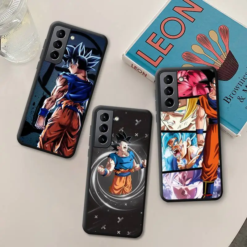 Goku Phone Cover Samsung | Samsung Galaxy Case Goku | Silicone Cell ...