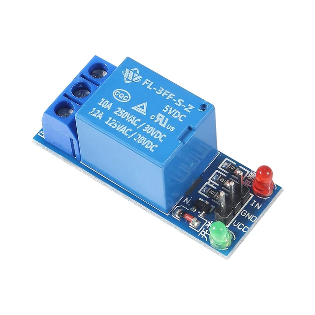 5V One Channel Relay Module Relay Switch with OPTO Isolation High Low ...