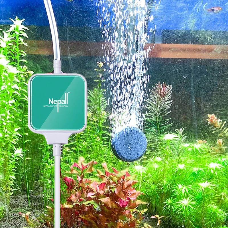 Mini-oxygen-pump-fish-tank-aquarium-oxygen-pump-ultra-quiet-aerator-small-household-oxygen-pump ...