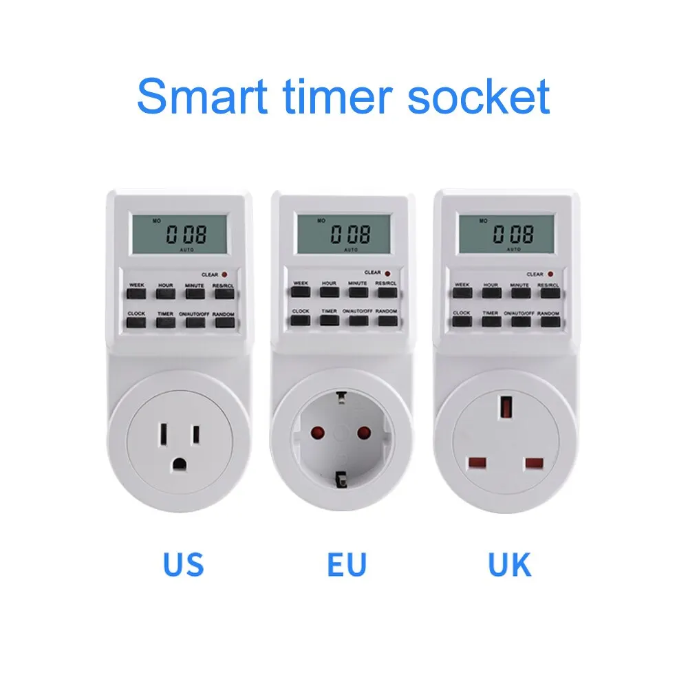 Electronic-Digital-Timer-Switch-12-24-Hours-Cyclic-EU-UK-US-Plug ...