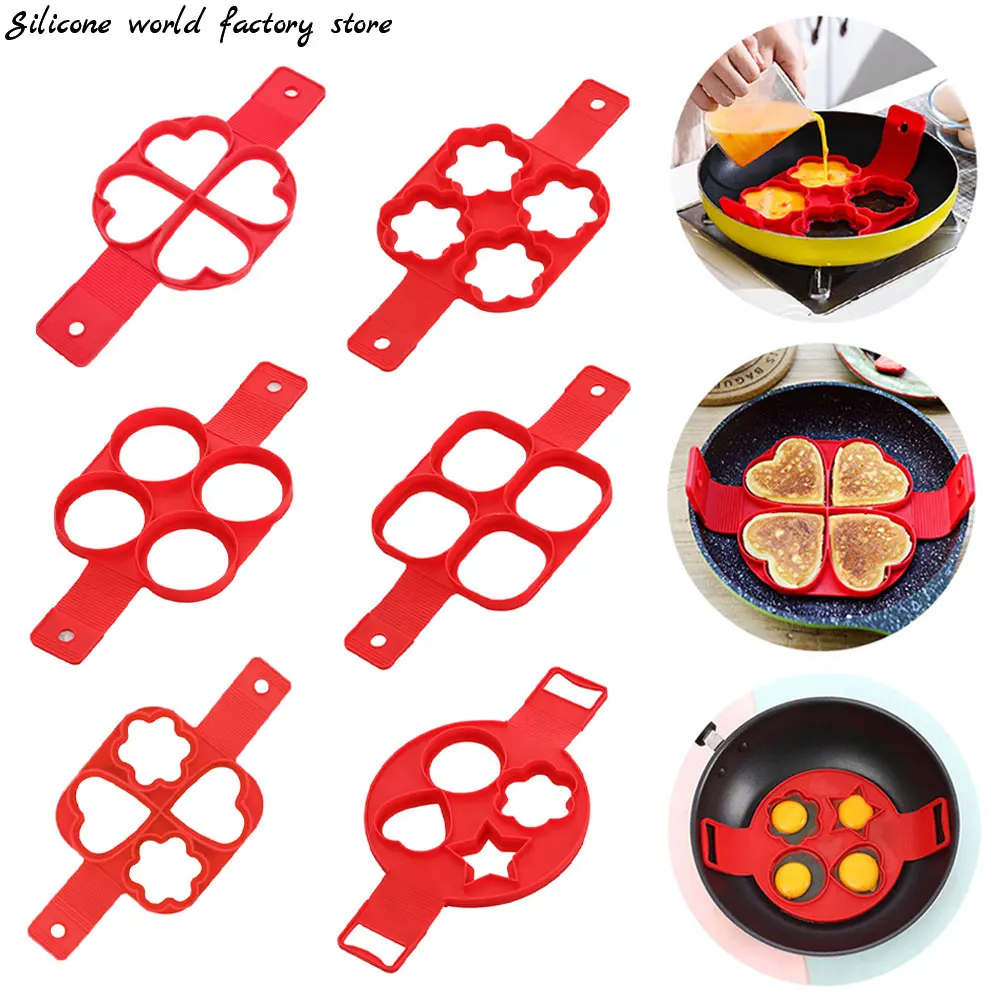 Silicone-World-Egg-Pancake-Maker-Mold-anel-antiaderente-fog-o-de-ovos ...