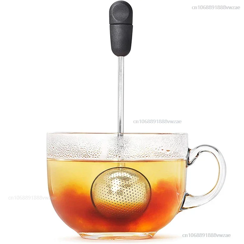 Rotatable Reusable Tea Infuser 304 Stainless Steel Tea Filter Long ...