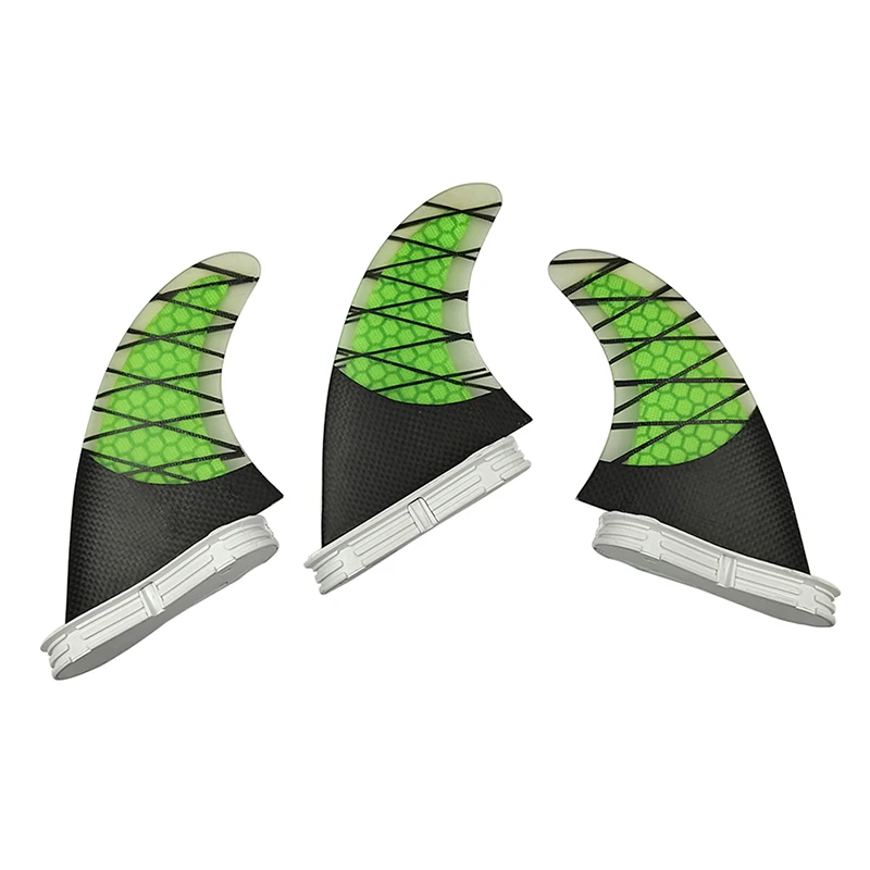 UPSURF FCS 2 G5 Fins Quillas Surf Fins Prancha Fin M Tamanho 3 Pçs/set ...